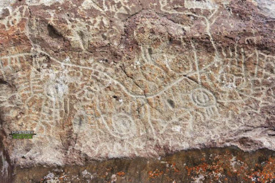 La roca de 12.000 años de antigüedad con un mapa hasta ahora ...
